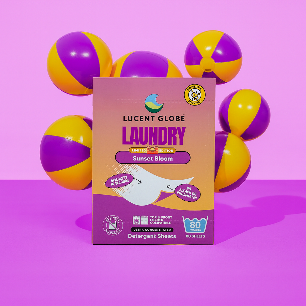 Sunset Bloom Laundry Detergent Sheets - Limited Edition– Lucent Globe