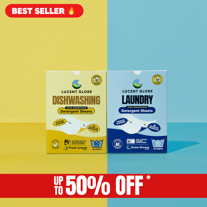 Eco-Friendly Detergent Sheets | Lucent Globe