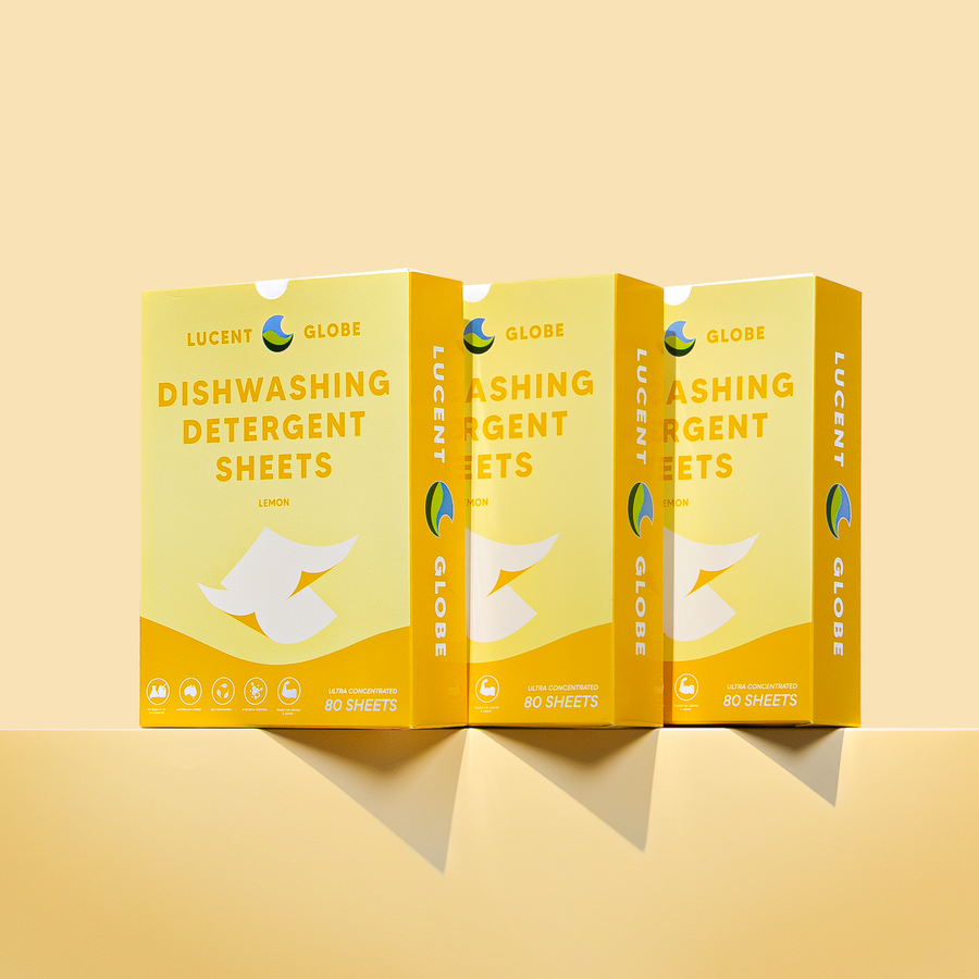 Dishwashing Detergent Sheets: Eco Friendly & Biodegradable– Lucent Globe