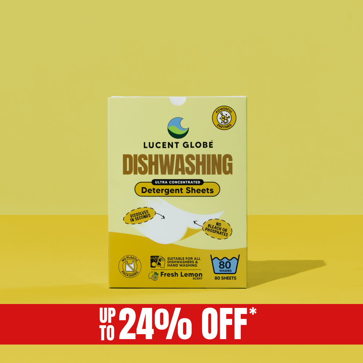 Dishwashing Detergent Sheets: Eco Friendly & Biodegradable– Lucent Globe