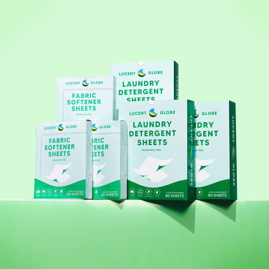 Laundry Bundle: Fabric Softener & Detergent Sheets– Lucent Globe