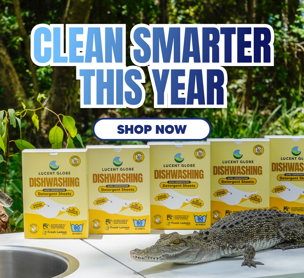 Eco-Friendly Detergent Sheets | Lucent Globe