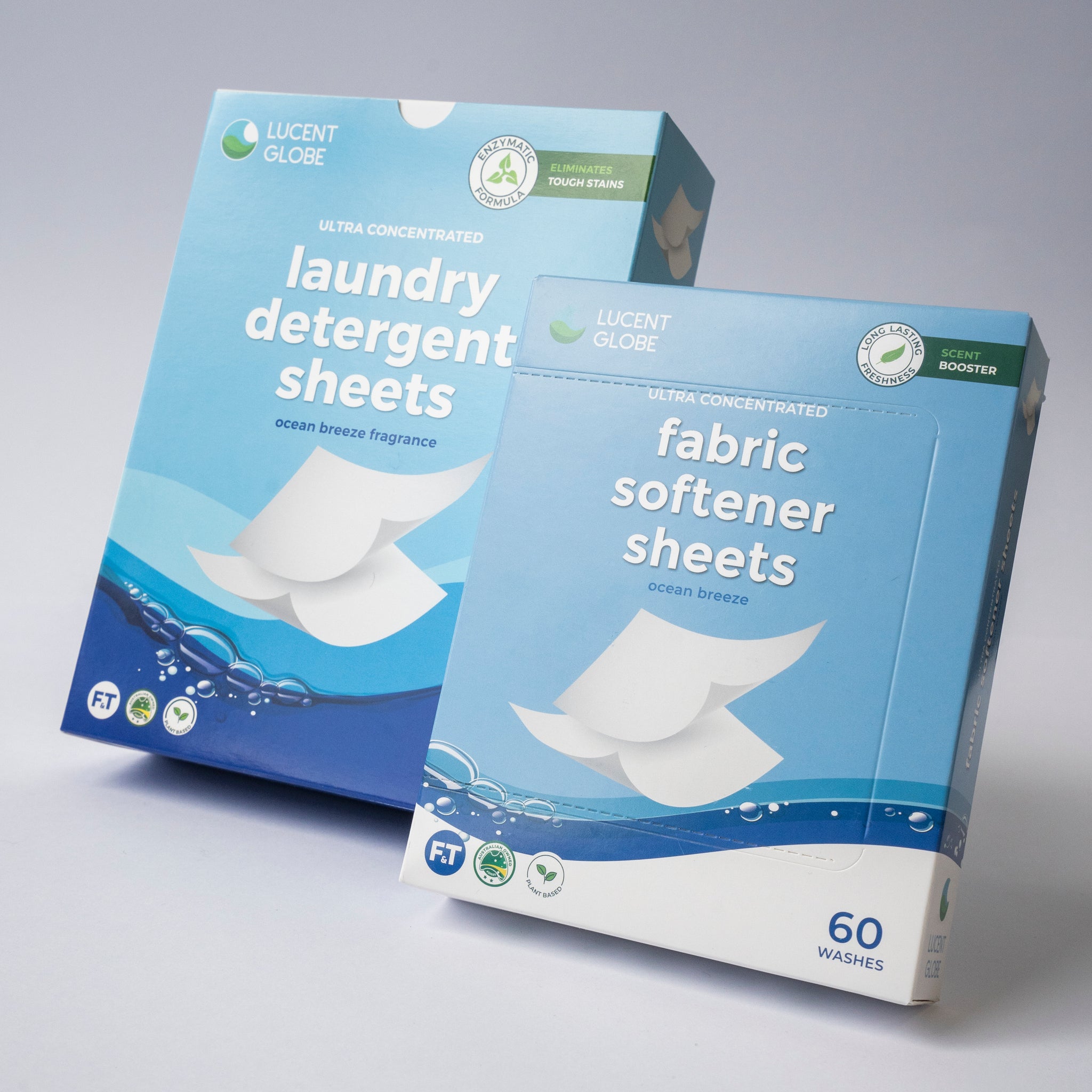 Laundry Bundle: Fabric Softener & Detergent Sheets – Lucent Globe