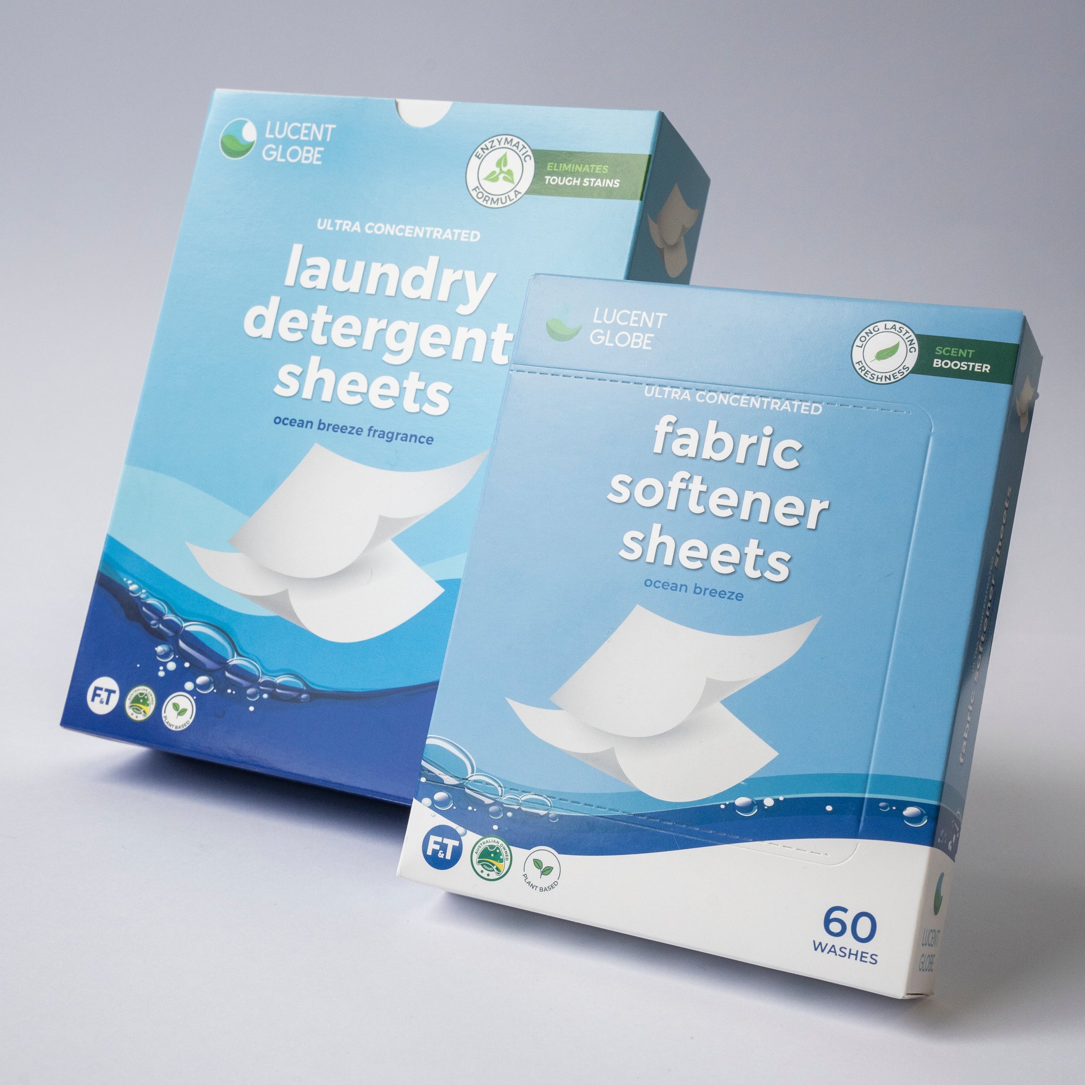 Laundry Bundle: Fabric Softener & Detergent Sheets – Lucent Globe