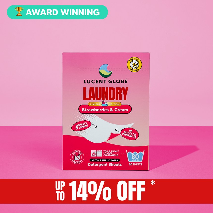 Eco-Friendly Detergent Sheets | Lucent Globe