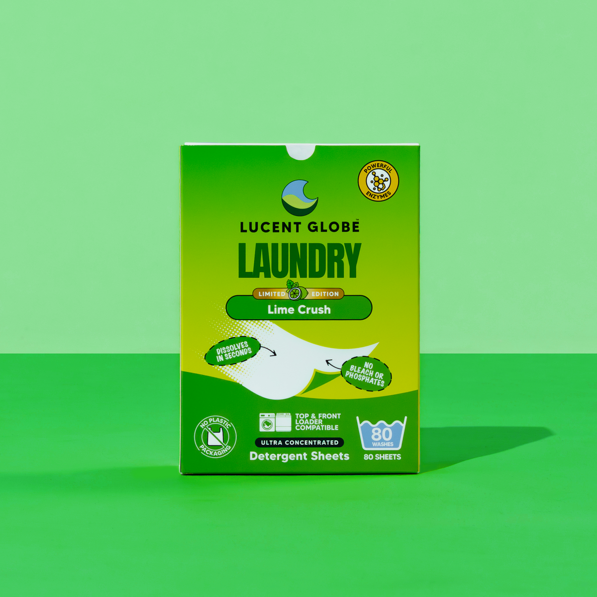 Lime Crush Laundry Detergent Sheets - Limited Edition– Lucent Globe