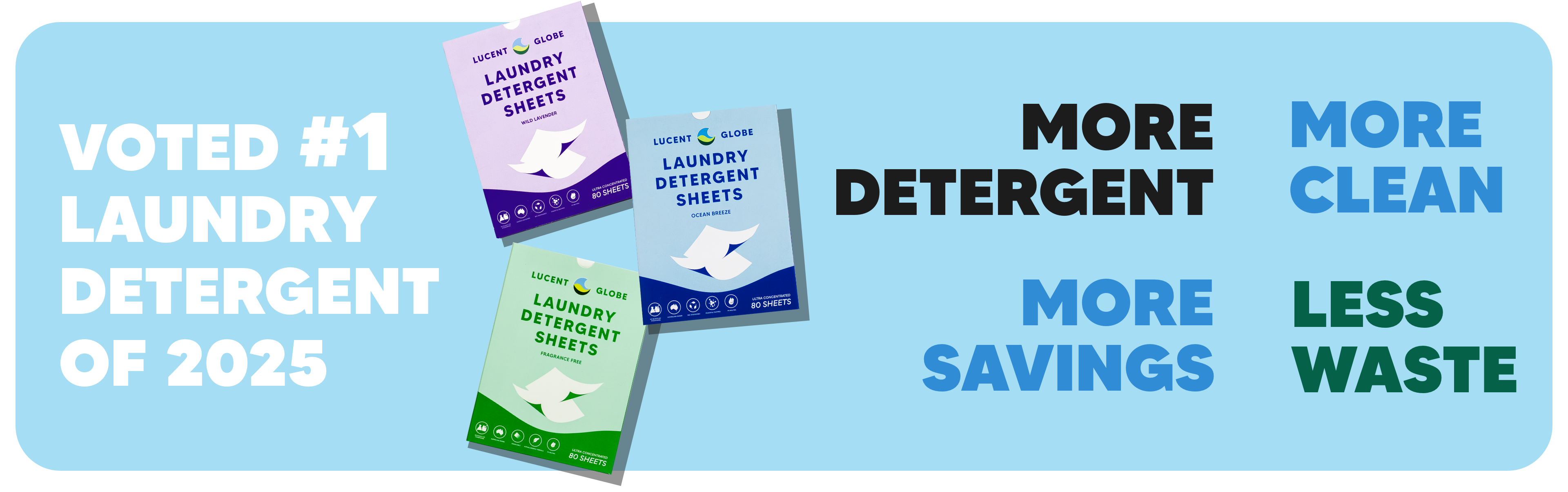 Eco-Friendly Laundry Detergent Sheets Australia | Lucent Globe