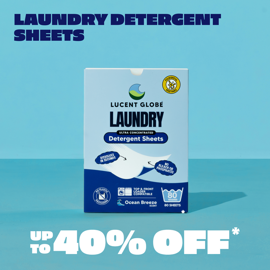 Eco-Friendly Laundry Detergent Sheets Australia | Lucent Globe