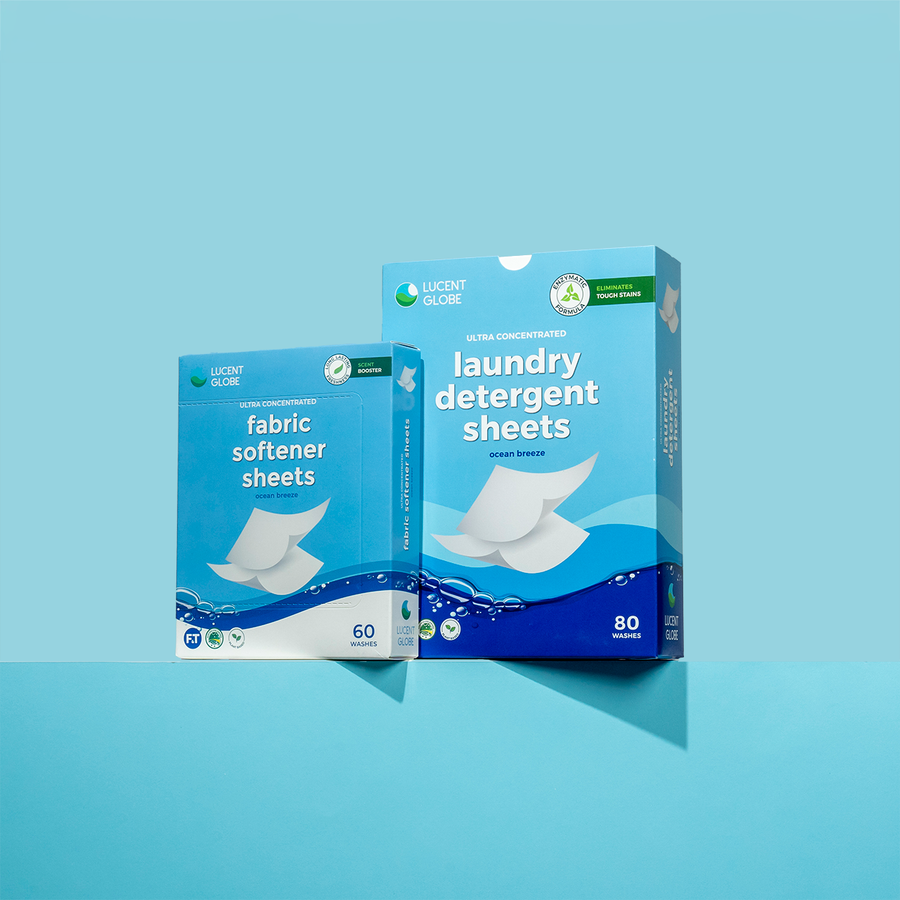 Laundry Bundle: Fabric Softener & Detergent Sheets– Lucent Globe
