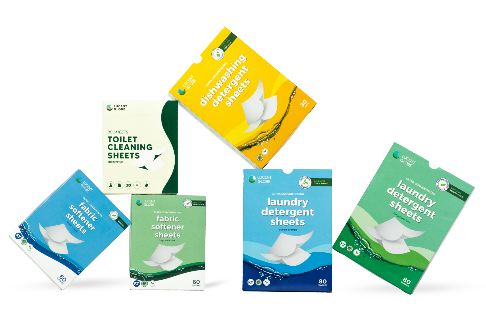 Eco-Friendly Laundry Detergent Sheets Australia | Lucent Globe